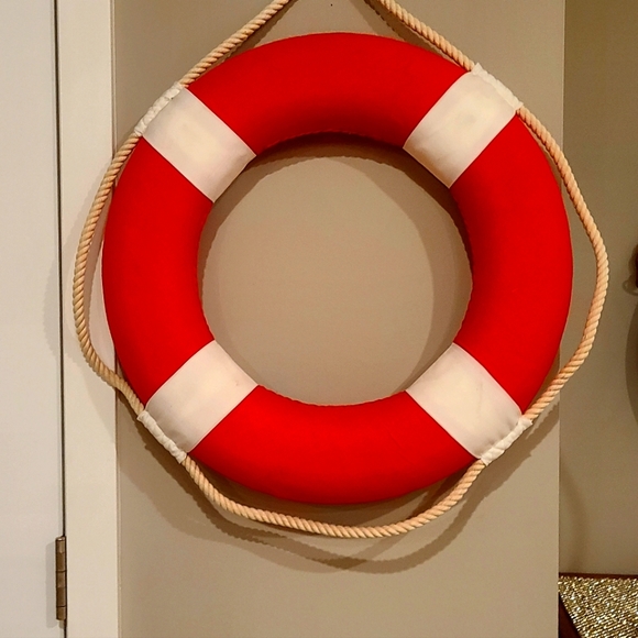 Bed Bath & Beyond | Other | Lifeguard Bouy Decorative Ring For Room 8 ...